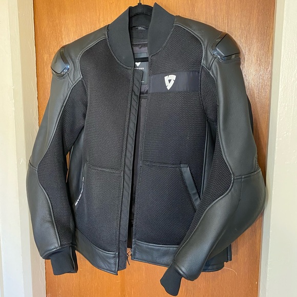 revitsport.com | Jackets & Coats | Revit Leather Motorcycle Jacket With ...